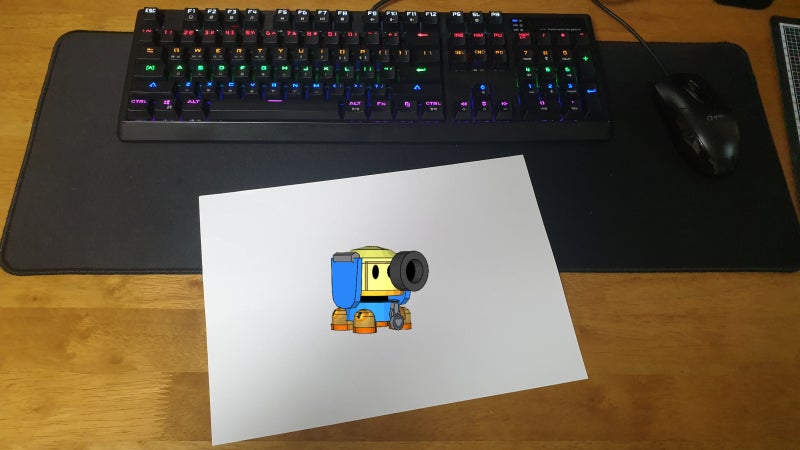 브롤스타즈 제시 터렛 도안 공유 / Jessie's turret papercraft templates : 네이버 블로그