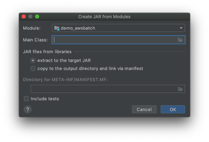 runnable JAR 만들기(IntelliJ) : 네이버 블로그