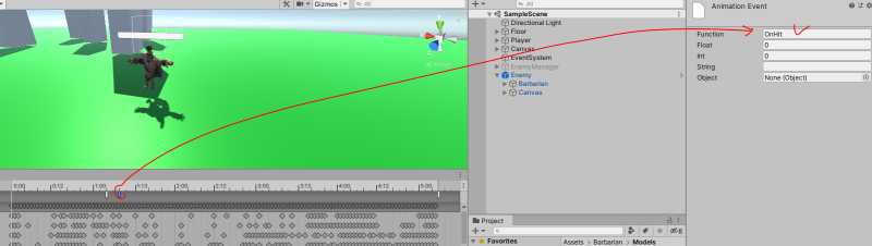 Unity에서 Animation Event 사용하기(FSM 2) : 네이버 블로그