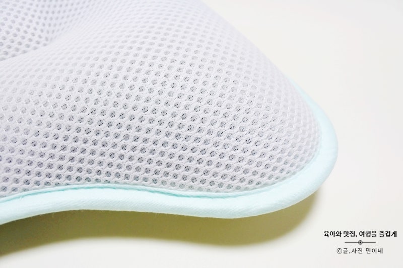 몽슈레 여름 아기베개를 사용하고 땀 걱정없이 푹 잘자네요! : 네이버 블로그