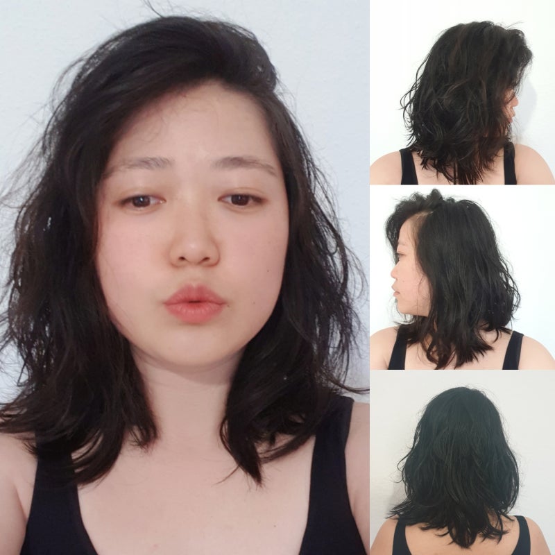 자연 반곱슬머리 관리하기 (CGM 1달) : 네이버 블로그