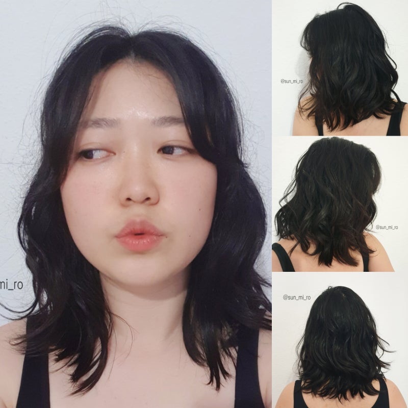 자연 반곱슬머리 관리하기 (CGM 1달) : 네이버 블로그