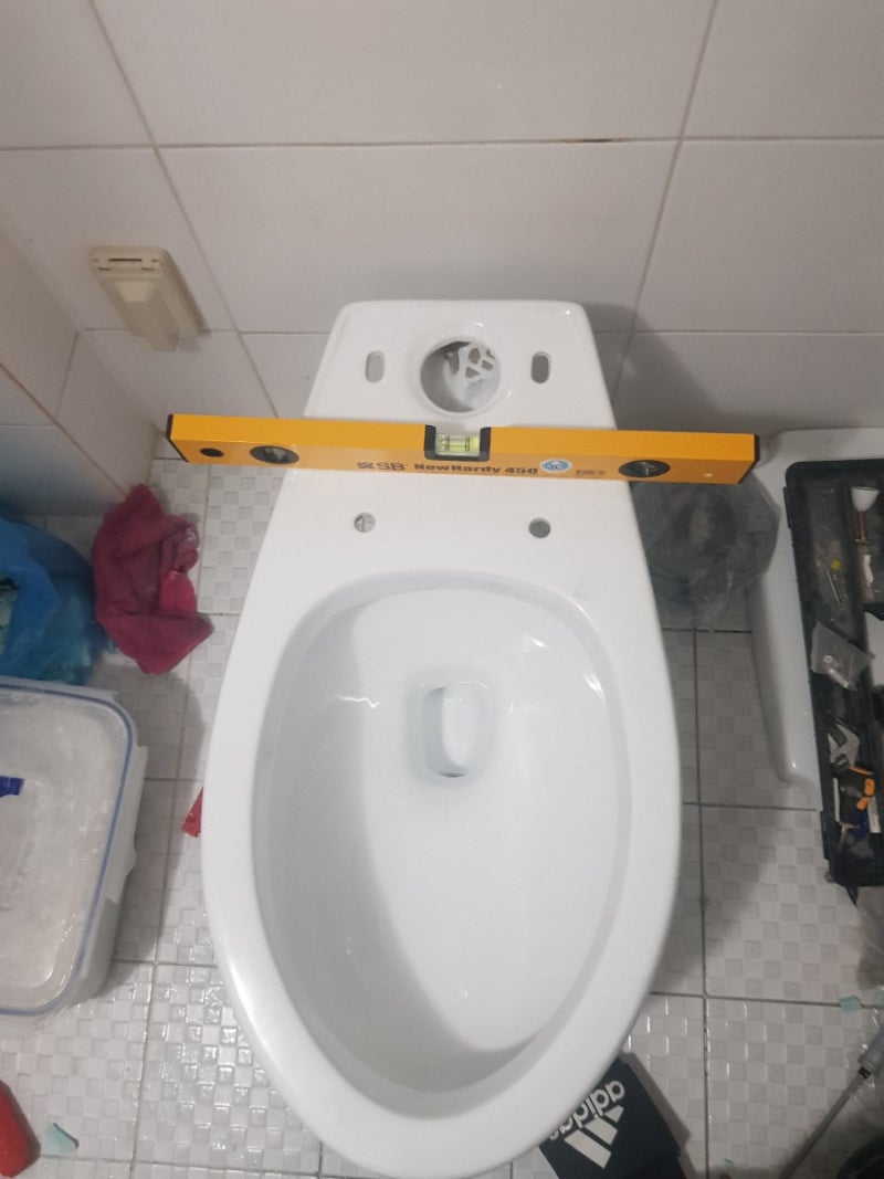 양산 세면대와 변기 깔끔하게 교체 해드렸습니다 물금읍 시공 사례 네이버 블로그