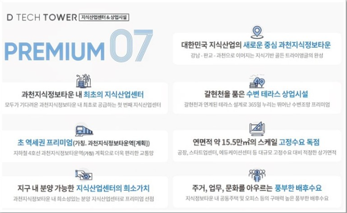 D Tech Tower 과천 지식정보타운 과천 8블럭 디 테크타워 과천 최초 지식산업센터·상가 분양 소식 네이버 블로그
