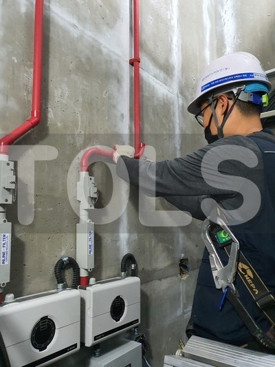 [톨스] 공기흡입형 vesda(Very Early Smoke Detection Apparatus) 감지기 / vesda ...