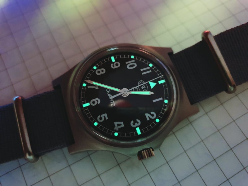 80년대 레트로 감성 군용시계 - CWC G10 Field Watch - a2