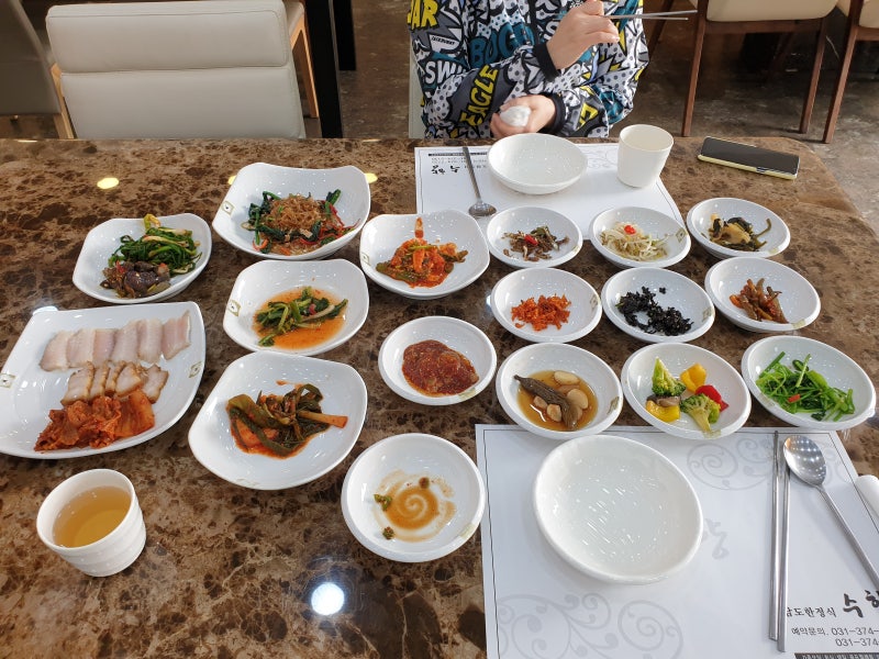 동탄 맛집 남도한정식수향 주말에 가족모임은 여기서 화성시 중리 저수지 인근 기흥cc 맛집 네이버 블로그