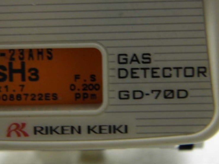 가스검출기 GAS DETECTOR RIKEN KEIKI ESUS-23AHS AsH3 640080256RN 04725 04213(GD-70D-EA) 판매합니다. : 네이버 블로그