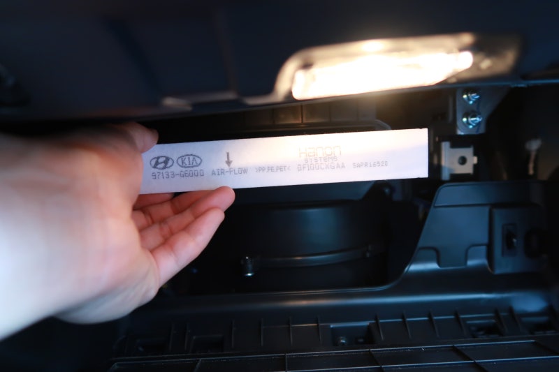 올뉴모닝 에어컨 필터 교체하기 (97133 G6000) : 네이버 블로그