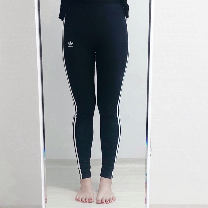 아디다스 여자 레깅스 손나은 레깅스 (FM 3287) 착샷! (내돈내산) : 네이버 블로그