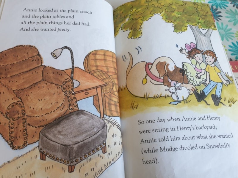 [만5세 영어책] Annie and Snowball 시리즈(by Cynthia Rylant), 작가의 어린시절을 닮은 소녀 ...