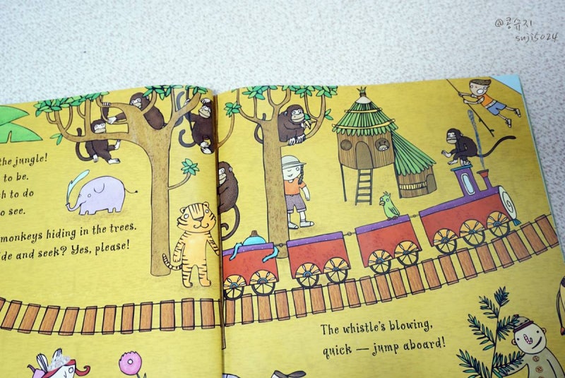 노부영 송 애니메이션 하이브리드 Magic Train Ride : 네이버 블로그