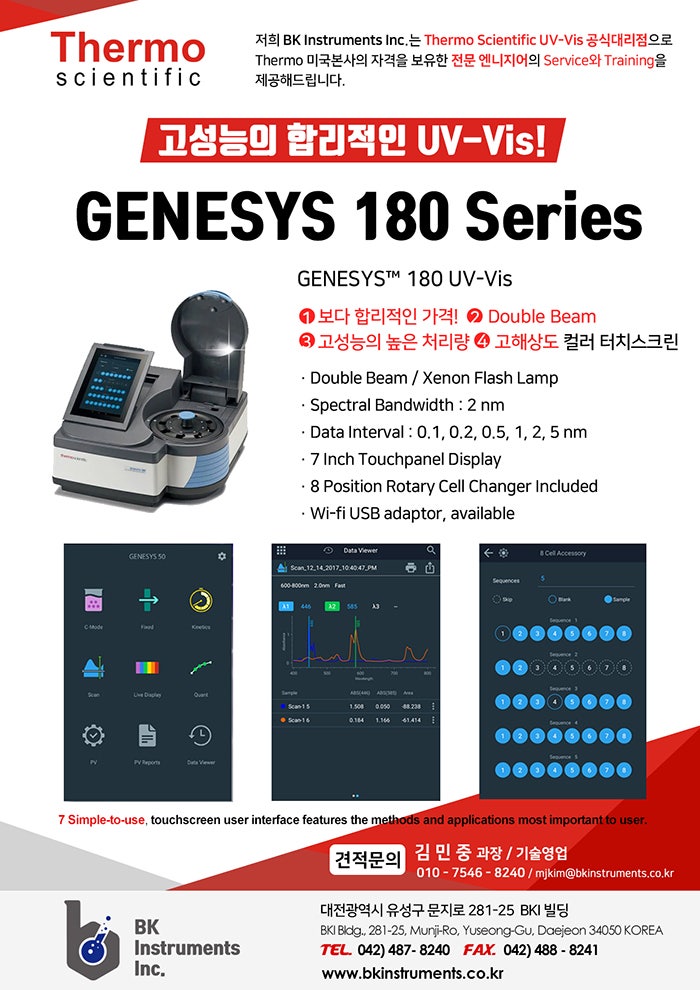 20/05/13 NEWS LETTER - [Thermo Fisher Scientific] UV-Vis 공식대리점! GENESYS ...