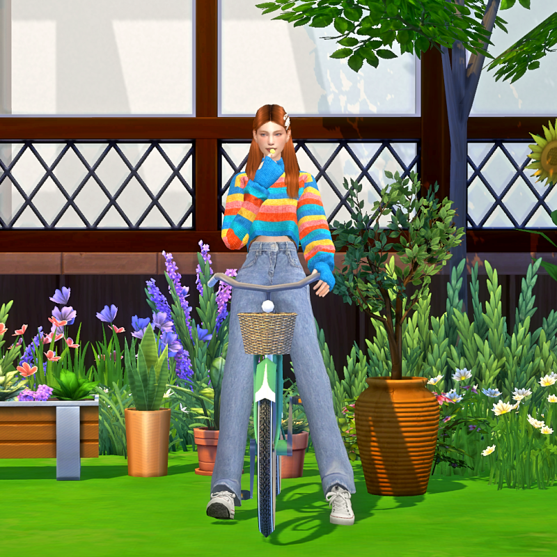 [SIMSRI] TS4 SINGLE POSE - GONGVLY RETRO : 네이버 블로그