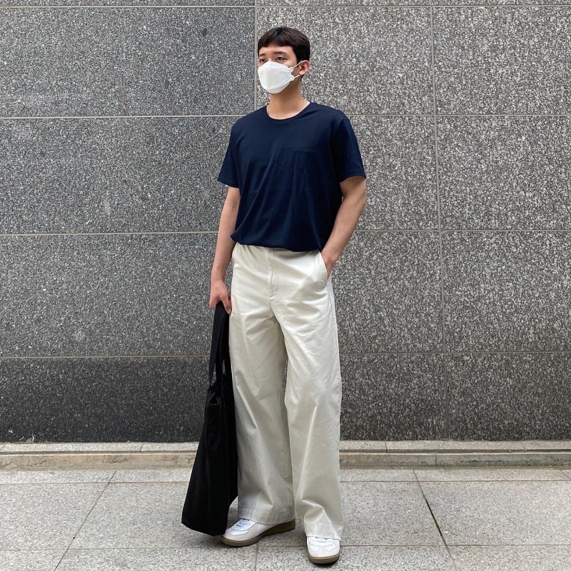 데일리룩으로 딱 좋은 남자 여름 반팔 코디 모음 남자 반팔 코디 추천 해비즘크럼프토마스모어블랭크룸 네이버 블로그