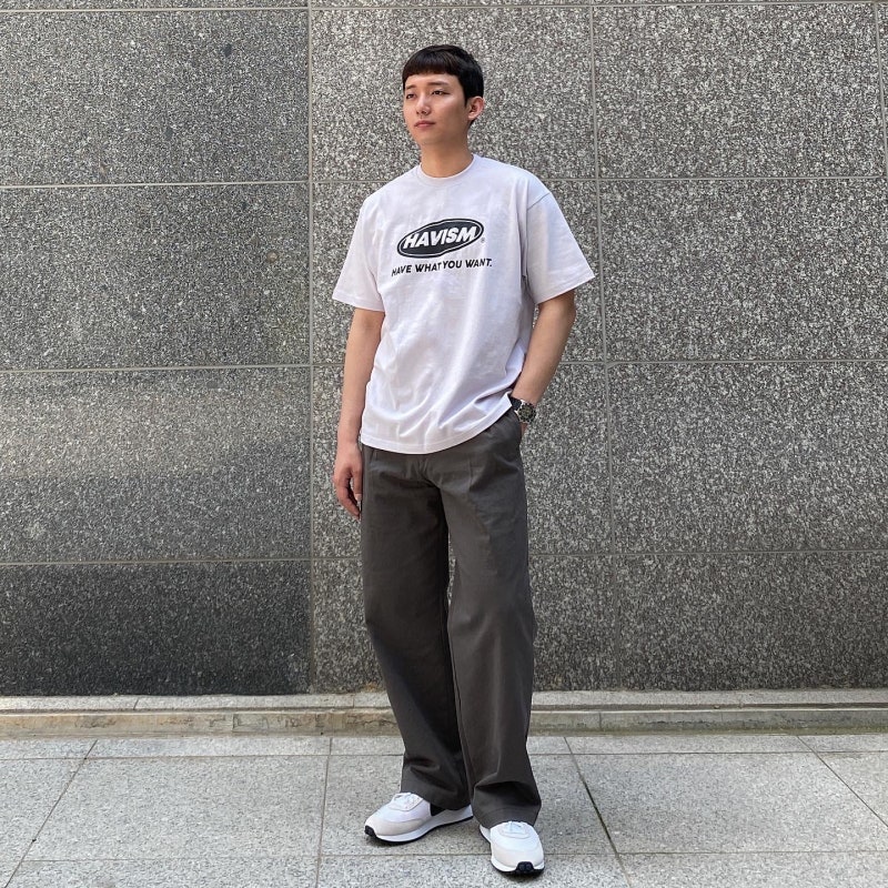 데일리룩으로 딱 좋은 남자 여름 반팔 코디 모음 남자 반팔 코디 추천 해비즘크럼프토마스모어블랭크룸 네이버 블로그