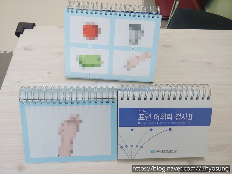 [언어] 수용표현어휘력검사(REVT) : 네이버 블로그