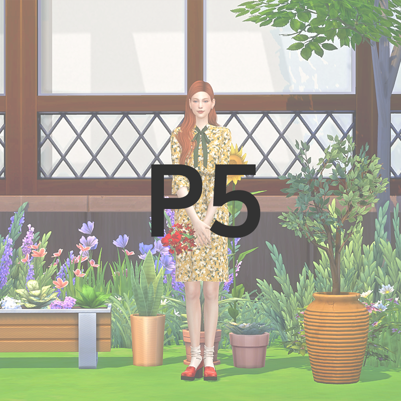 [SIMSRI] TS4 SINGLE POSE - GONGVLY RETRO : 네이버 블로그