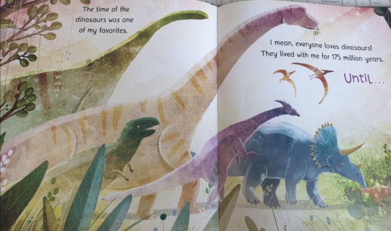 [지구과학 학습용 아이 영어책] 귀여운 지구가 본인을 소개하는 논픽션북, Earth my first 4.54 billion ...