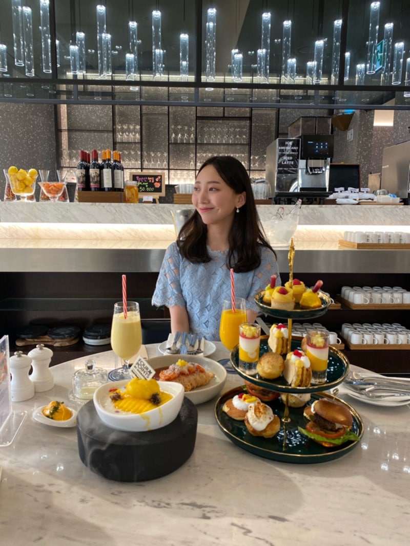 망고시즌 강력추천 포포인츠 바이 쉐라톤 서울 강남 ‘오마이망고 애프터눈티세트 일요일후기 네이버 블로그