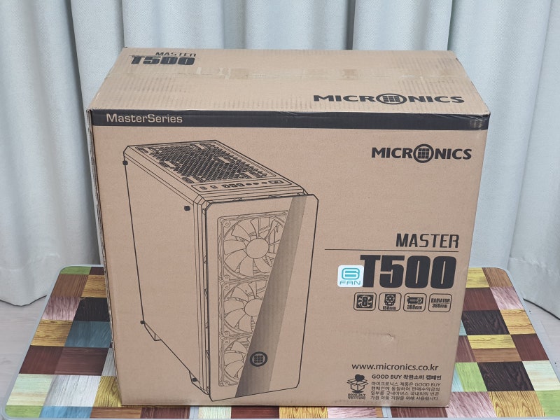 고품격 강화유리 컴퓨터 케이스를 소개합니다. 마이크로닉스 Master T500 2020 : 네이버 블로그