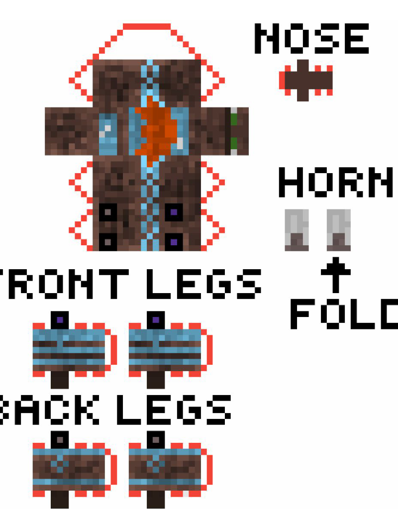 마인크래프트 미니 종이모형 Minecraft 미니 버젼 종이모형 모음집 11탄 네이버 블로그