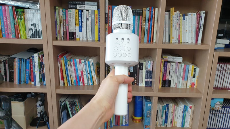 블루투스 마이크 사용방법 / 듀엣기능 대용량배터리 아이리버 슈가 마이크 EKM5 : 네이버 블로그