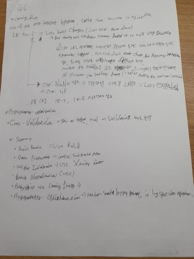 CS231N Lecture 6 - Training Neural Networks I : 네이버 블로그