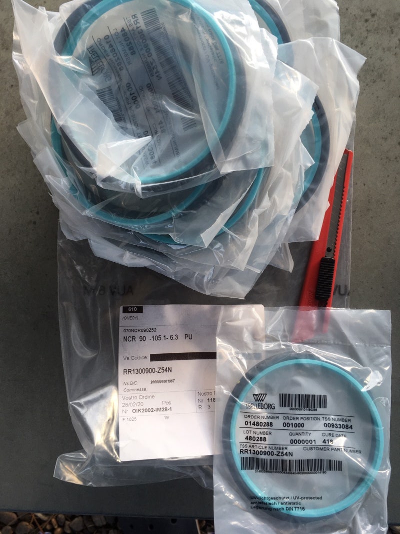 Trelleborg Forsheda Busak+Shamban Polypac 씰 Seal 패킹 Packing 브이링 V-Ring ...