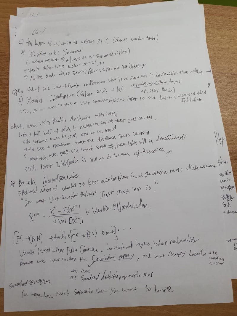 CS231N Lecture 6 - Training Neural Networks I : 네이버 블로그