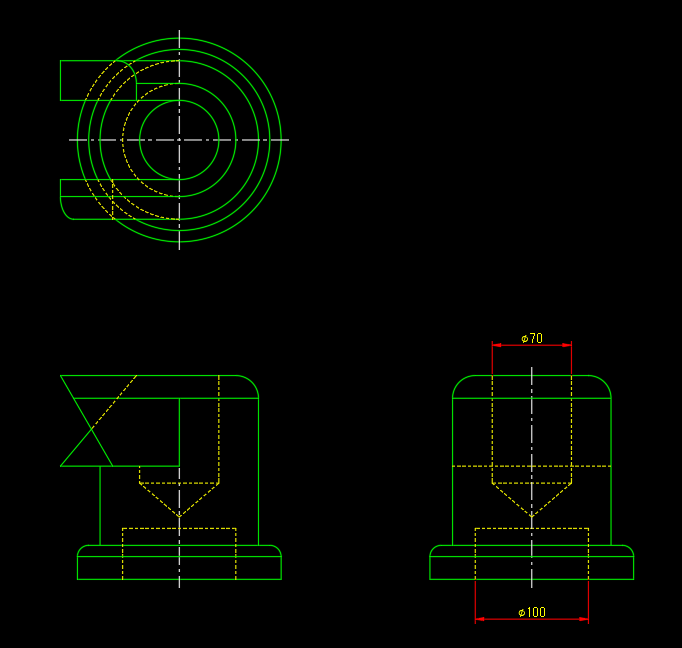 오토캐드autocad Cad 실무능력평가 Cat2급구 Atc 2급 36강 네이버 블로그