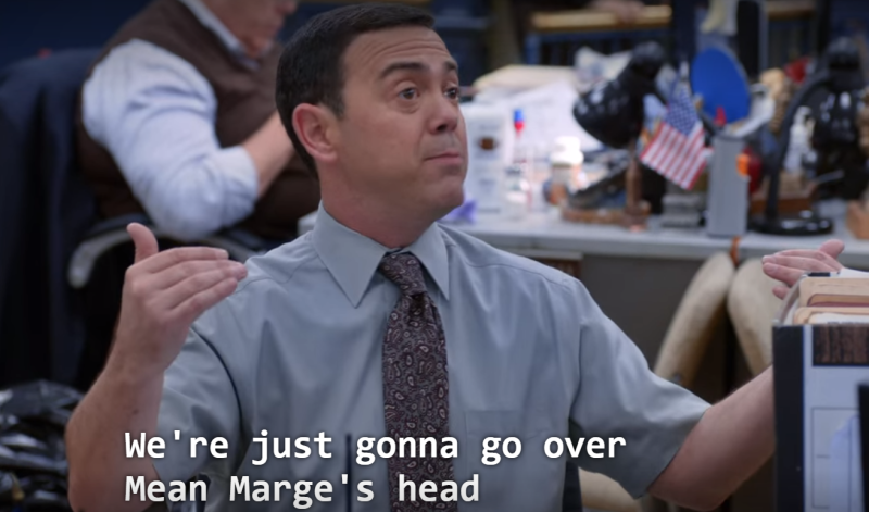 [영어관용표현] go over one's head : (의견 등을 구할 때) (~을) 건너뛰다, (~의 머리로는) 이해하지 ...