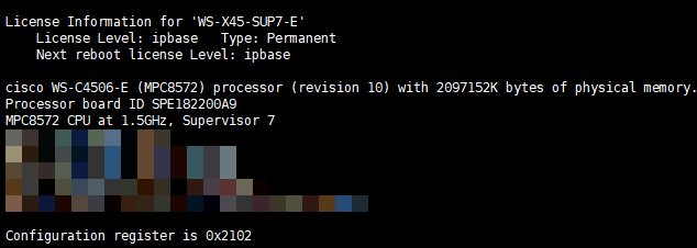 Configuration register 0X2102와 0X102의 차이점 : 네이버 블로그