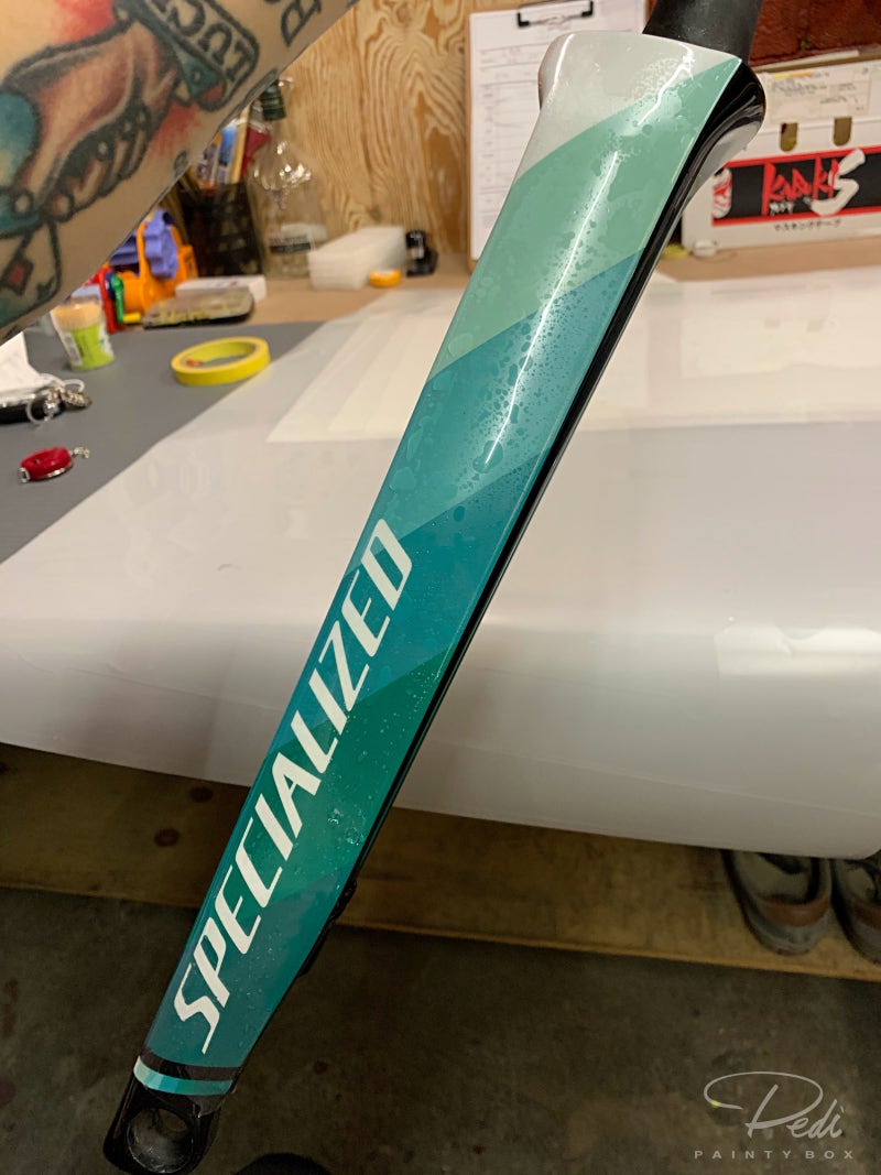 자전거 커스텀 도색 Specialized S Works Venge Bora Hansgrohe 스페셜라이즈드 에스웍스 벤지 보라