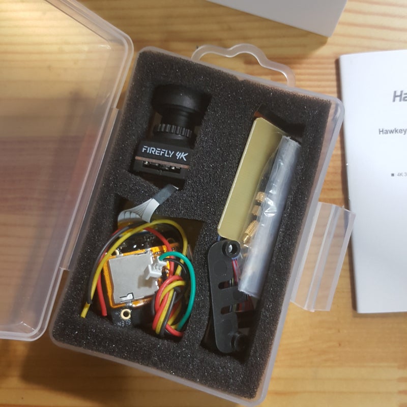 FPV 드론을 위한 4K 고화질 FPV + DVR 카메라 Hawkeye Firefly 4K Split Mini Camera 개봉 ...