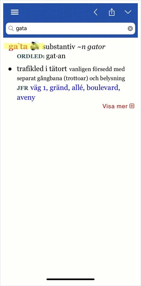 유용한 스웨덴어 사전 추천해요! : 네이버 블로그