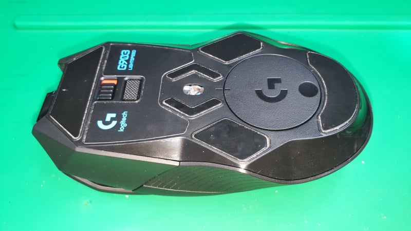 Logitech G903 HERO 로지텍G903히어로 마우스 충격이후 휠클릭불량 작동 불능이 되는 증상수리 가능합니다 ...