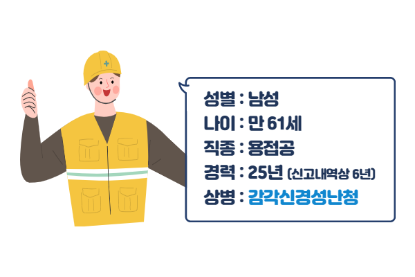 건설현장에서 용접공으로 근무중 나타난 소음성 난청 산재 장해보상 승인 사례 네이버 블로그