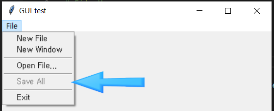 파이썬 Gui 프로그래밍 10 Tkinter를 이용한 메뉴 바menu Bar 위젯 만들기 네이버 블로그