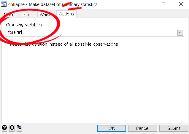 [STATA/basic] 7. STATA 명령어-collapse, reshape : 네이버 블로그