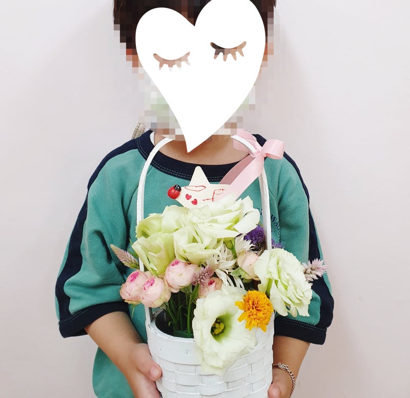 고양시 유치원 꽃바구니 만들기 원예수업재료 키트 배송 네이버 블로그