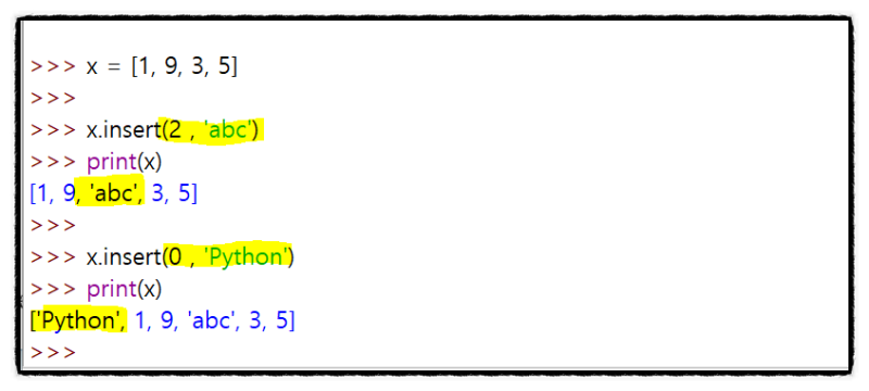 파이썬 리스트 함수(list method) : 네이버 블로그