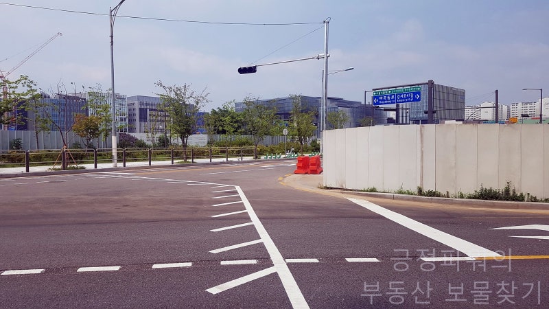 정보) 마곡수명산파크1단지후문 뒤편 도로 개통! : 네이버 블로그