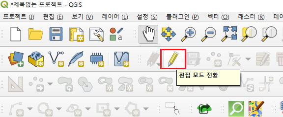 Qgis 기초 사용 방법 레이어 생성 객체 추가 네이버 블로그