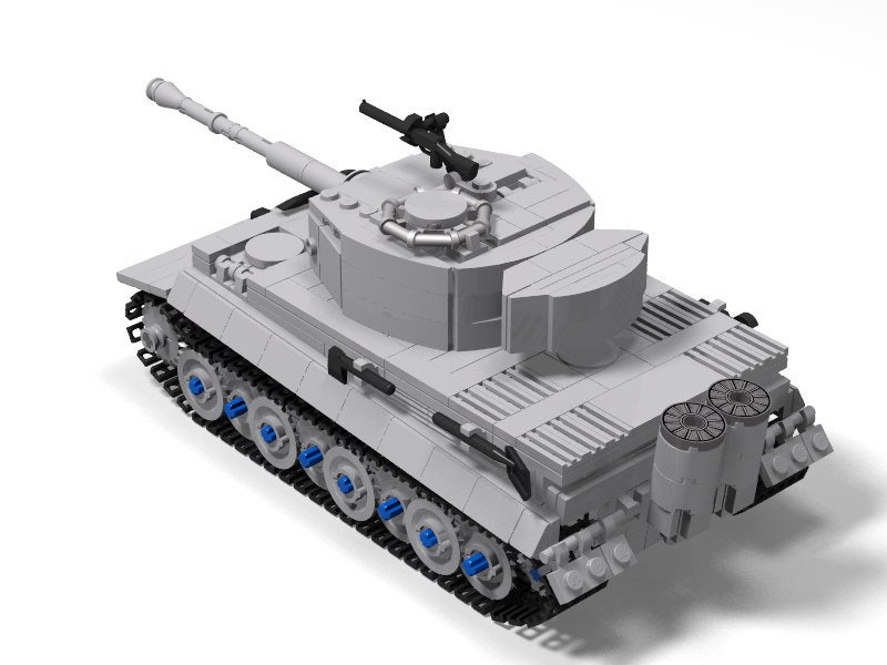 레고 밀리터리 창작품 Pzkpfw.VI Ausf.E Tiger I(panzerkampfwagen vi)타이거 탱크 Lego ...