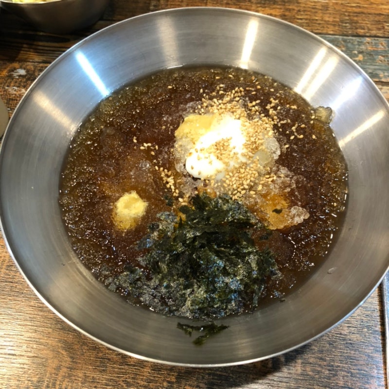 광주 상무지구 점심 맛집 하솜면가 육전메밀 시원한 모밀 한그릇 네이버 블로그