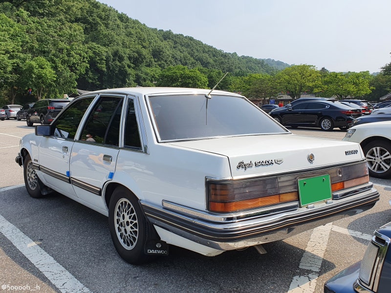 최정상을 위한 하이테크, 대우 로얄 살롱 슈퍼 1986-1987 Daewoo Royale Salon Super : 네이버 블로그