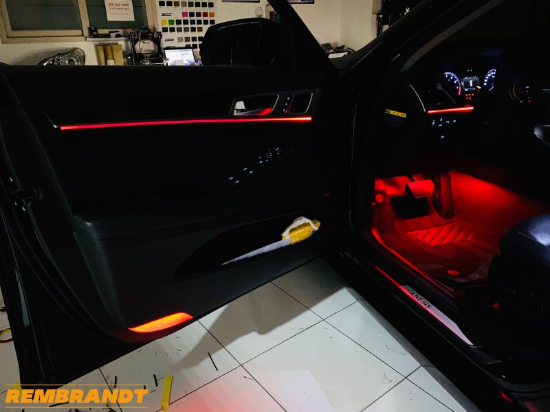 제네시스DH/G80 엠비언트라이트무드등으로 실내의 아름다움과 간결함을 극적으로 표현하다-!렘브란트튜닝 구미 : 네이버 블로그