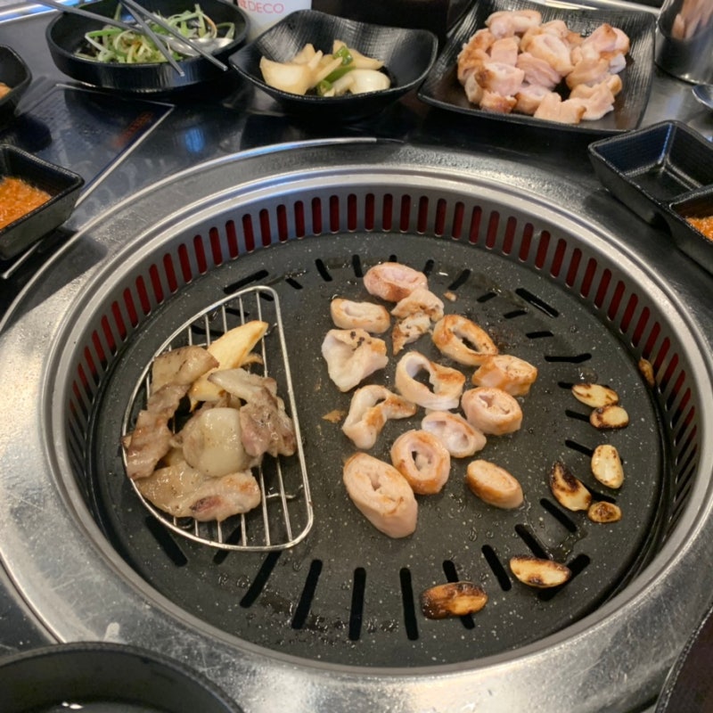 직산 고기 맛집 깡통구이마을 뒷고기랑 막창 괜춘괜춘 네이버 블로그