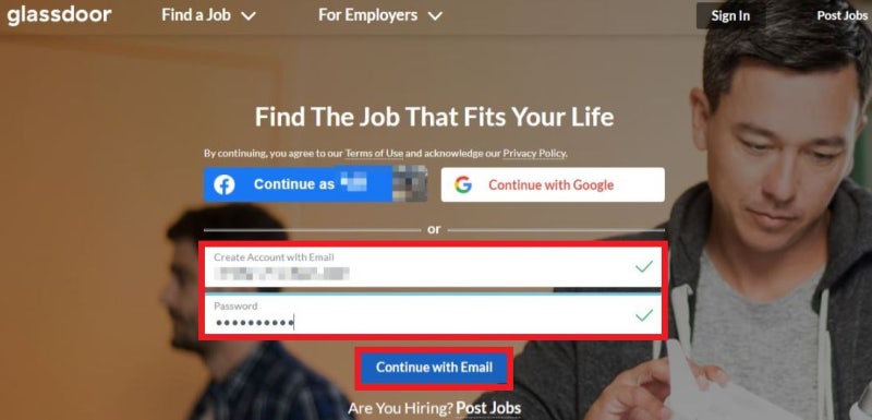 Glassdoor 외국계취업 채용공고 사이트 이용방법(회원가입,검색편) : 네이버 블로그